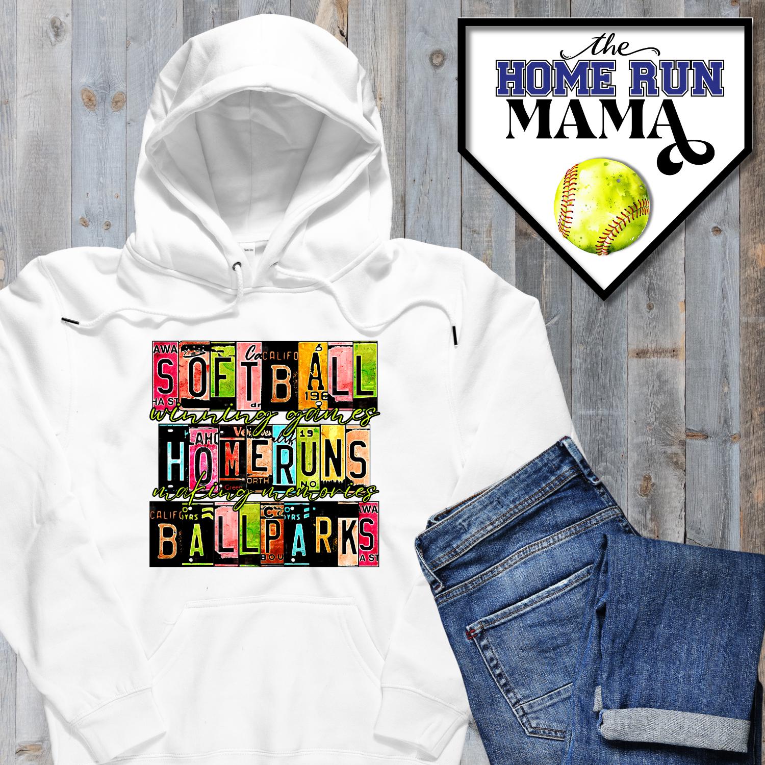 Softball License Plate Words PNG | Softball, Homeruns, Ballparks ...