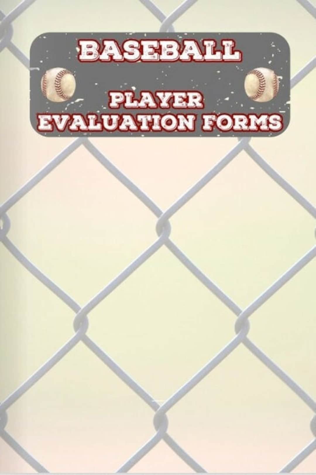 Printable Baseball Player Evaluation Forms for Tryouts Stay Organized ...