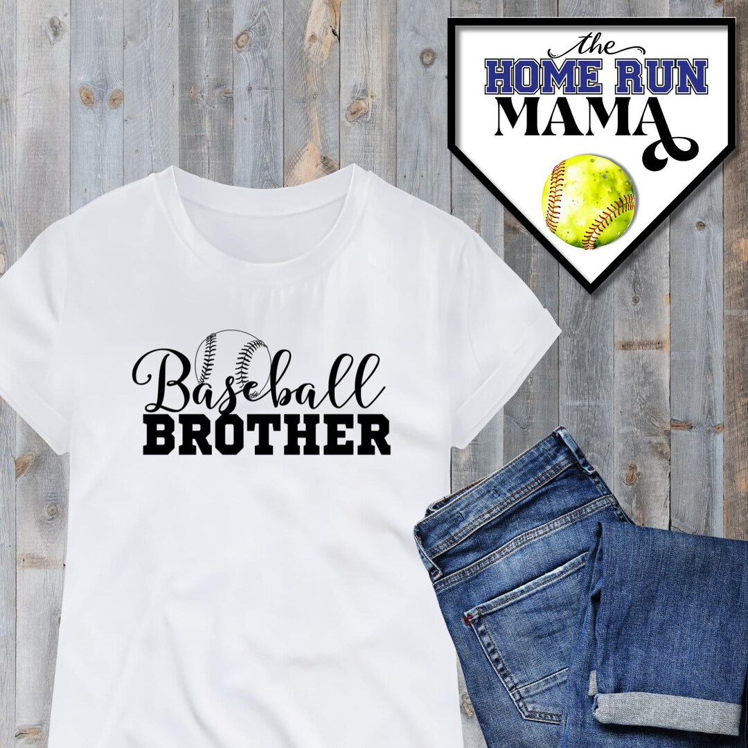 Baseball Brother Digital Design | PNG | Baseball Shirt Hoodie Apparel ...