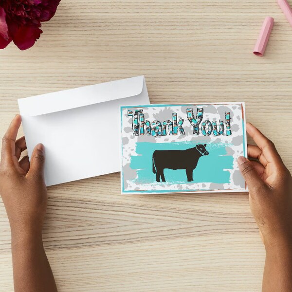 Livestock Show Thank You Cards - Etsy