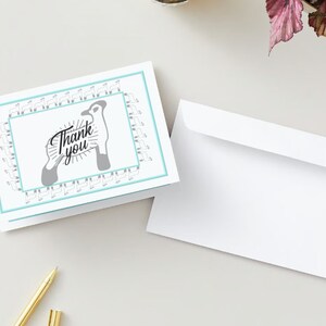 Printable Livestock Show Thank You Card | PDF | Foldable Thank You Card ...