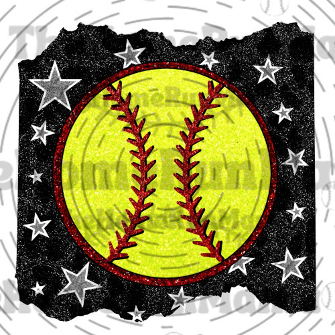 Leopard Print Glitter Glitter Softball Design PNG Softball Apparel Game ...