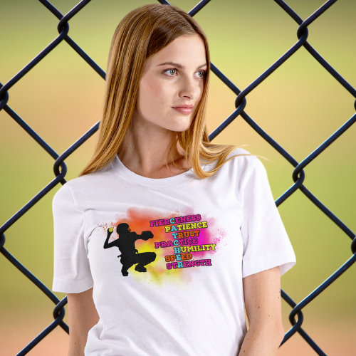 Catcher's Creed: Neon Splatter Softball Design Instant Download PNG - Etsy