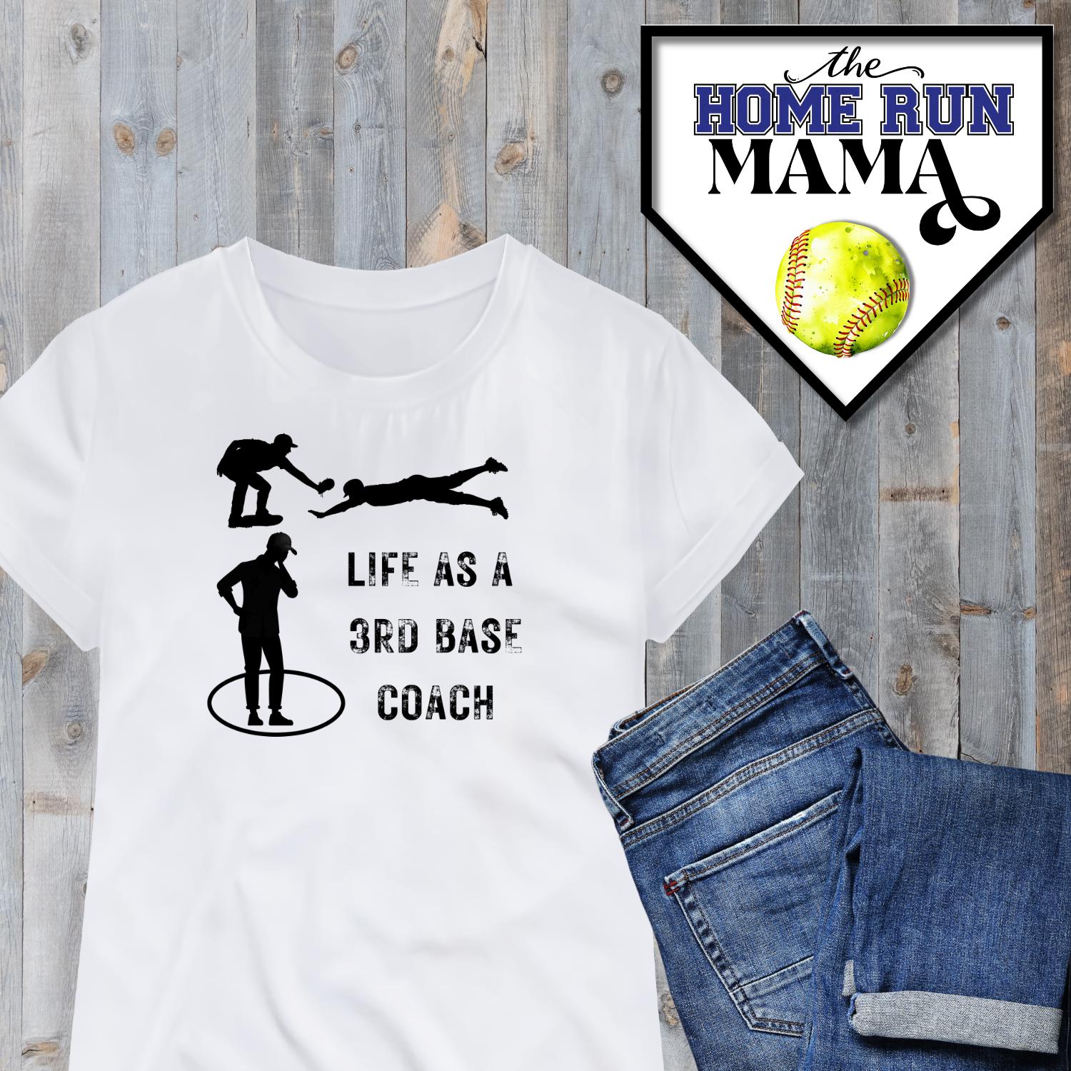 Life as A 3rd Base Coach Meme PNG I Baseball Design Get Back Nah Bro I ...