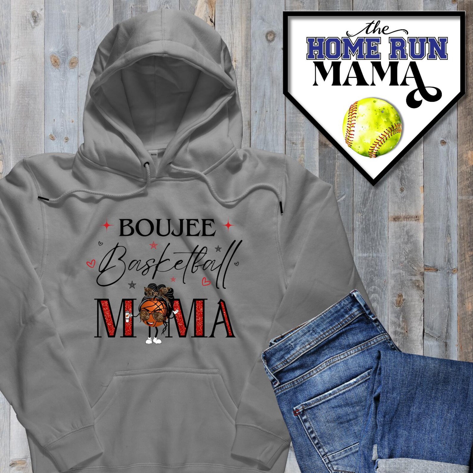 Boujee Basketball Mama | Basketball Mom Apparel | Basketball Mama Shirt ...