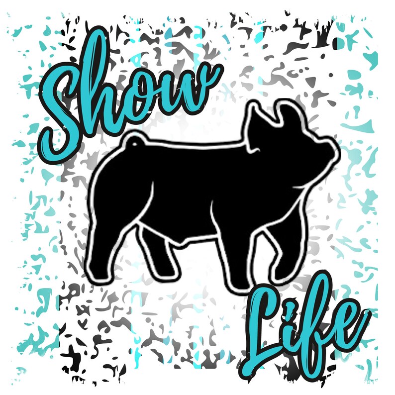 Show Life PNG Show Pig Show Swine Livestock Show - Etsy