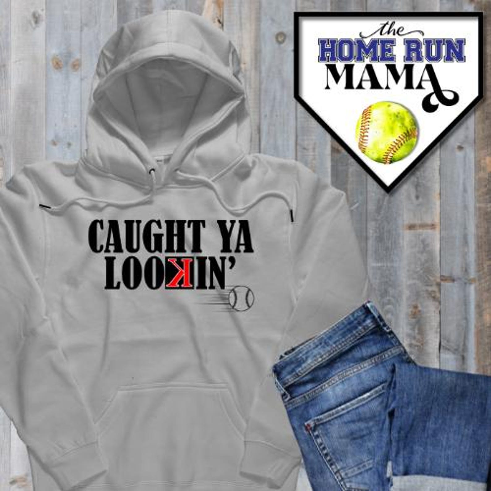 Caught Ya Lookin' | Baseball Softball | Backward K | Pitcher Catcher ...