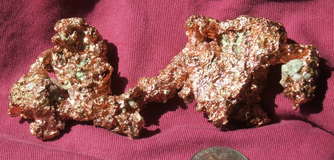 Native Copper Formation With Chrysocolla-bright-base and Sacral Chakras ...