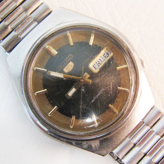 vintage seiko 5 mens - Gem