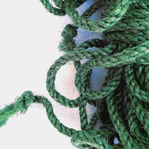 Pink Sisal Rope Dyed Bubblegum Color: 1/4 5/16 - Etsy