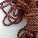 Dark Brown Rope, Chocolate Rope, Dyed Dark Brown Color: 1/4", 5/16", 3/ ...