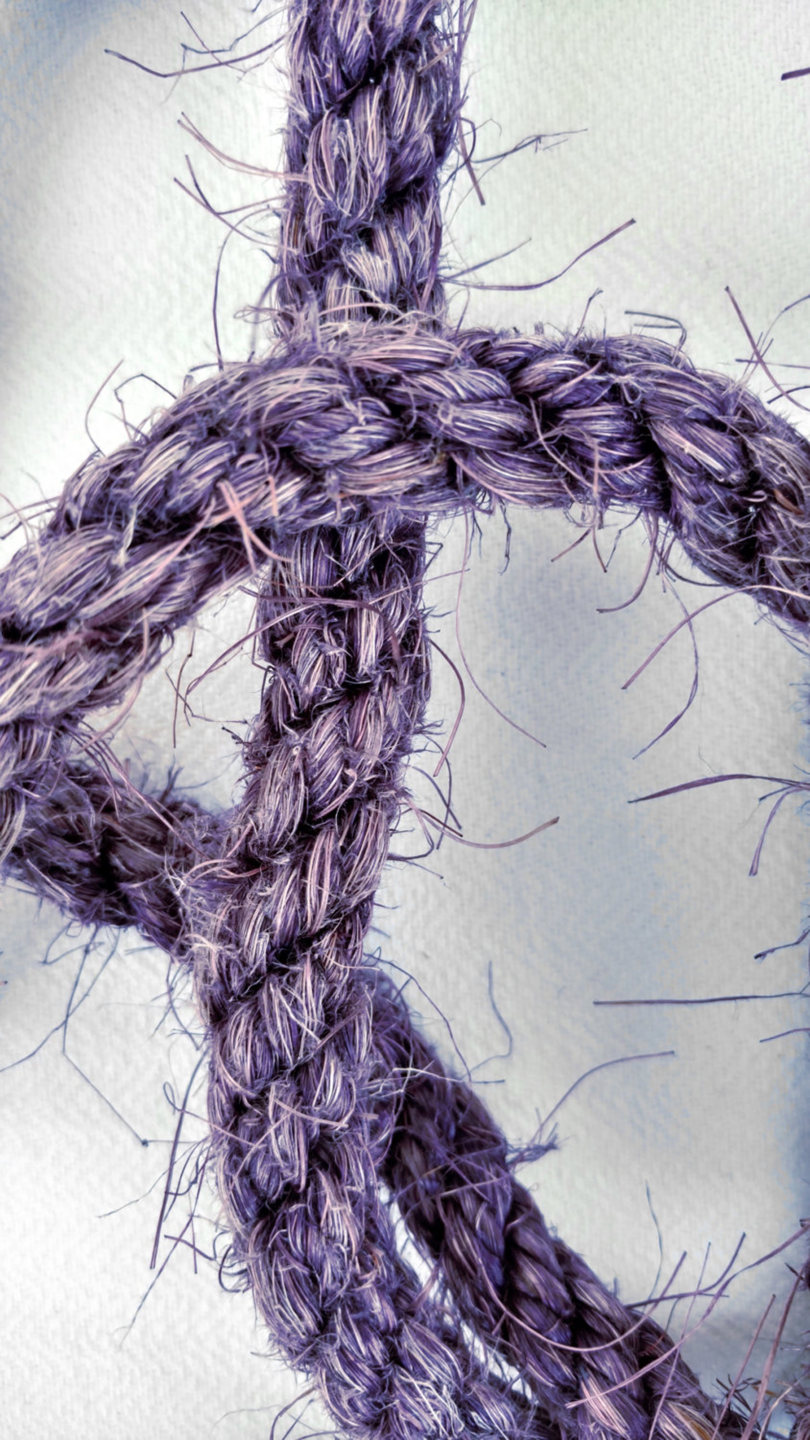 Purple Sisal Rope, Violet Sisal Rope, Dyed Ultraviolet Color: 1/4", 5/ ...