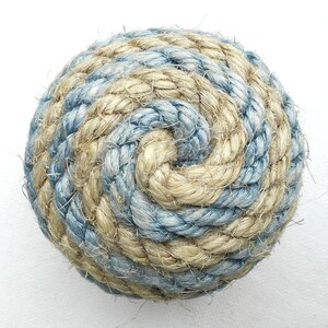 Gray Sisal Rope, Light Brown Sisal Rope, Dyed Mist Gray Color: 1/4", 5/ ...