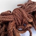 Dark Brown Rope, Chocolate Rope, Dyed Dark Brown Color: 1/4, 5/16, 3/8 ...