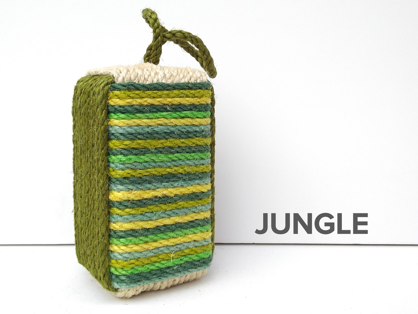 Green Sisal Rope, Dyed Avocado Green Color: 1/4", 5/16", 3/8" or 1/2 ...