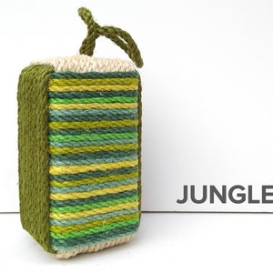 Green Sisal Rope, Dyed Avocado Green Color: 1/4", 5/16", 3/8" or 1/2 ...