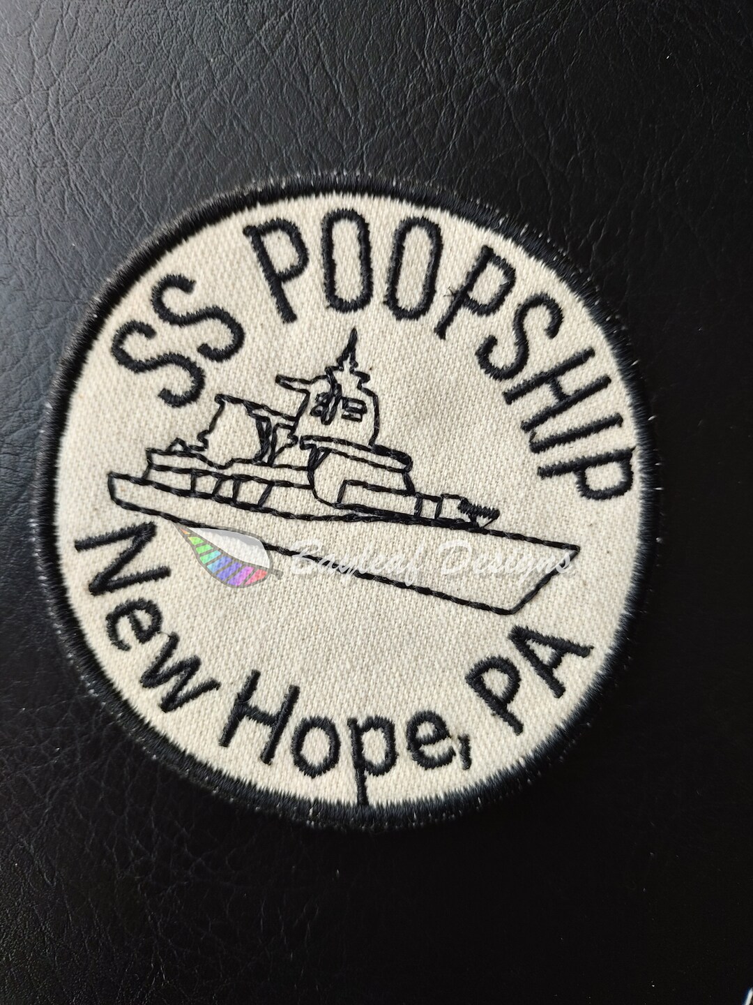 SS Poopship New Hope Ween Patch - Etsy