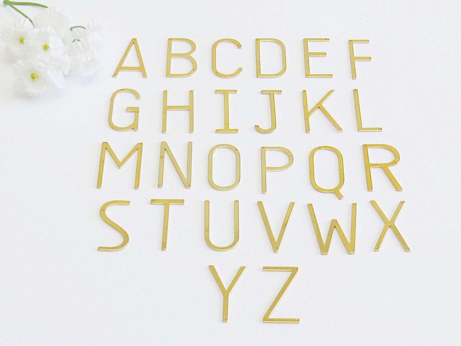 J Initial Necklace Large Intial Necklace Oversized Initial - Etsy