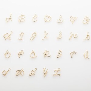 Gold B Initial Necklace B Letter Necklace Alphabet Necklace - Etsy