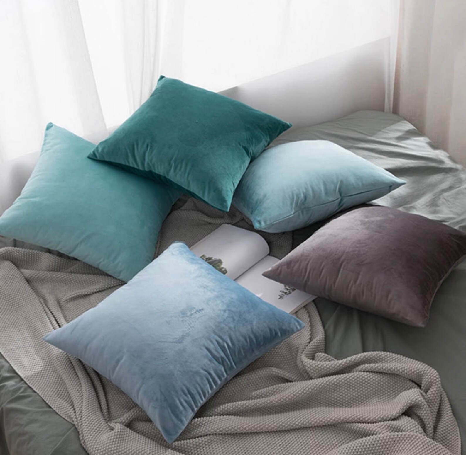 Velvet Throw Pillow Cover Velvet Pillow Cover Velvet Throw | Etsy