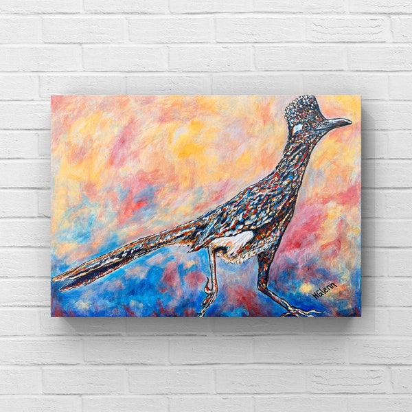 Roadrunner Painting - Etsy