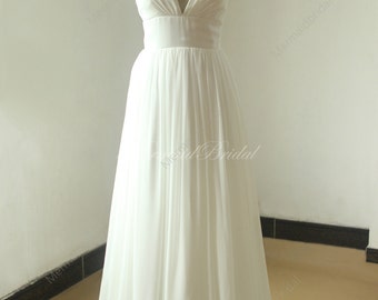 V Cut Back Dress - Etsy