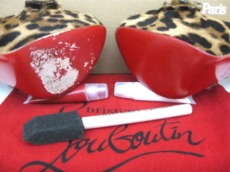 Christian Louboutin DIY Red Bottom Soles Custom Blended Paint for Shoes ...