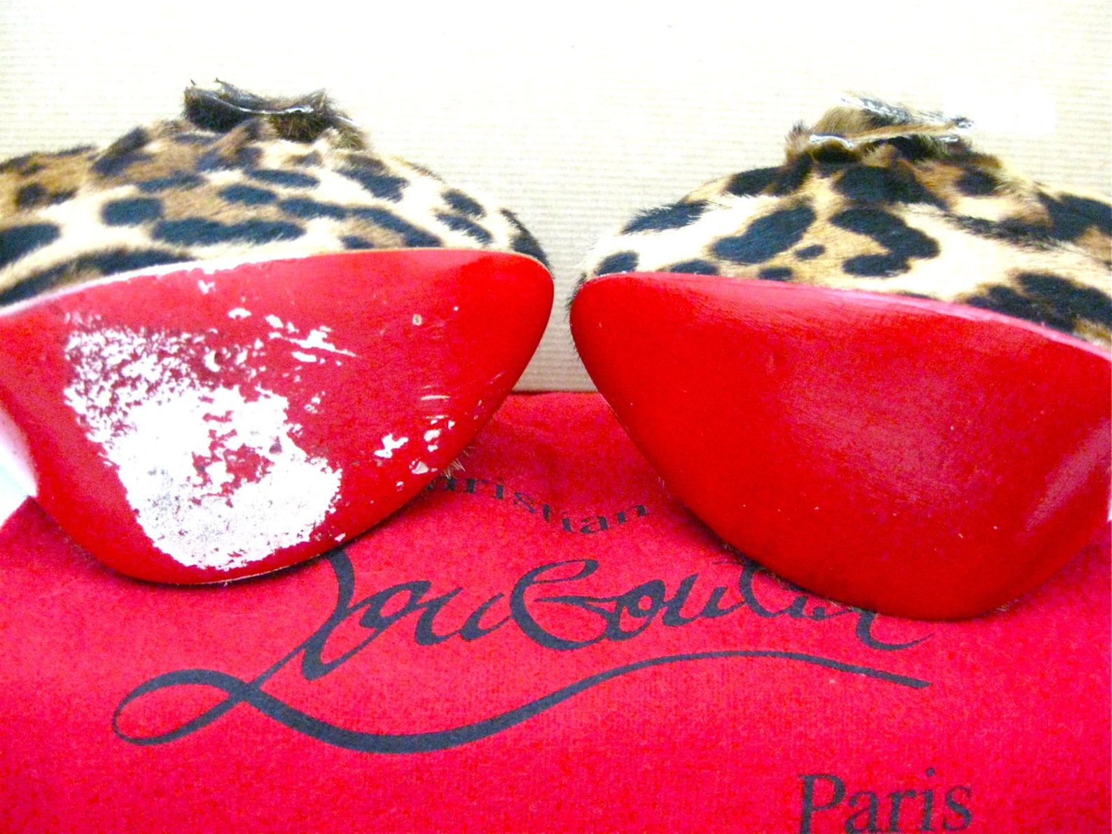 Christian Louboutin DIY Red Bottom Soles Custom Blended Paint for Shoes ...