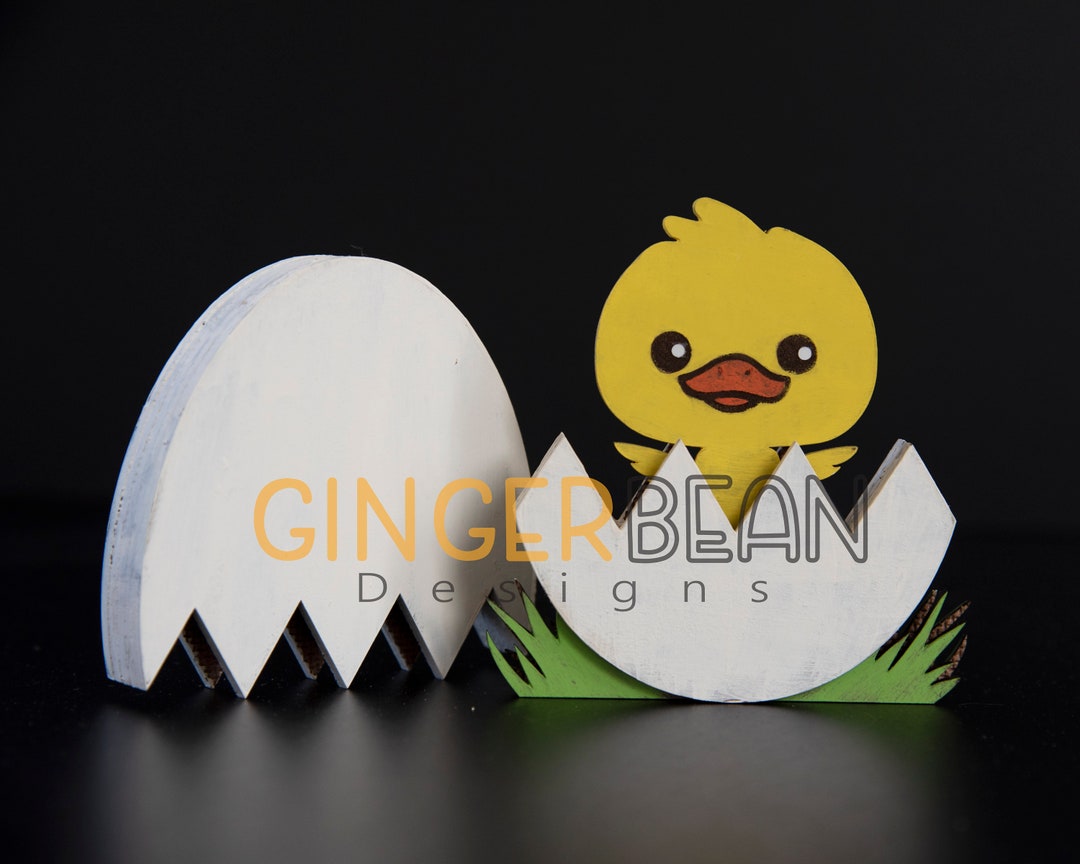 Spring Duck and Chick Digital File-layered Glowforge Svg-download for ...