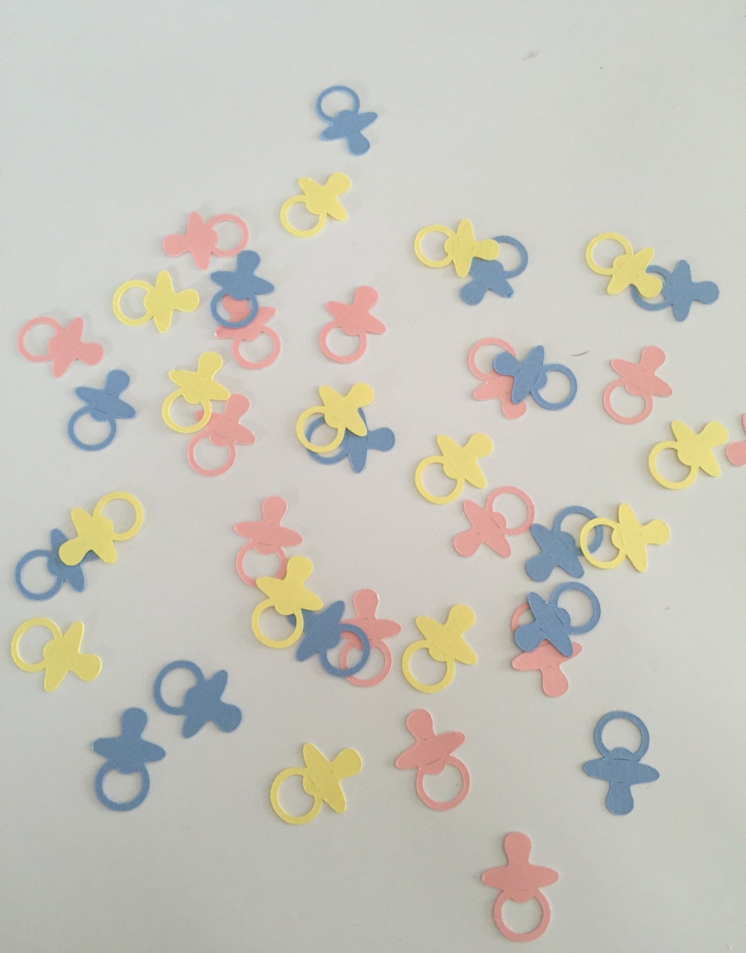 Pacifier/binki Baby Shower Table/card/envelope Confetti - Etsy