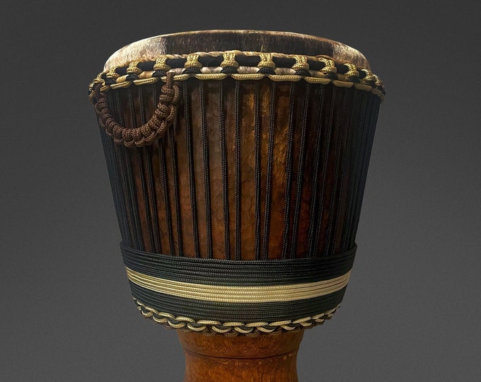 Professional Quality Djembe Drum-all New Shells, Rope, Skin, and Rings ...