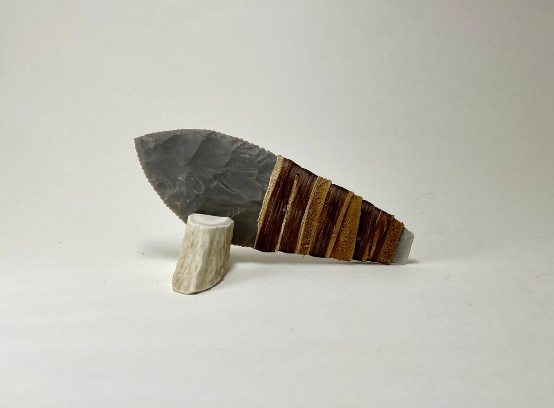 Georgetown Flint Dagger Knife Knapping by Bo Earls - Etsy