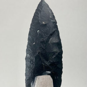 Fine-grained Basalt Knife W/ Deer Antler Handle Knapping by Bo Earls - Etsy