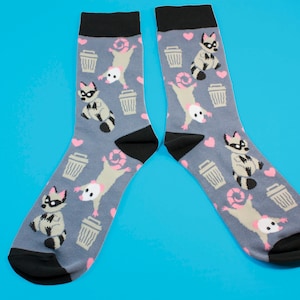 Garbage Pals Crew Socks - Etsy