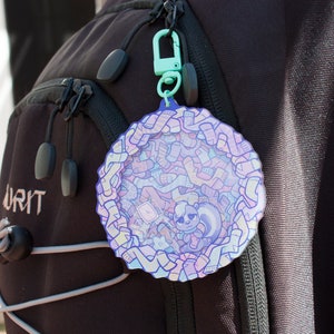 Socks the Skunk's Sock Pile Acrylic Shaker Keychain - Etsy