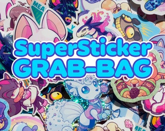Grab Bag Stickers - Etsy