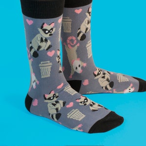 Garbage Pals Crew Socks - Etsy