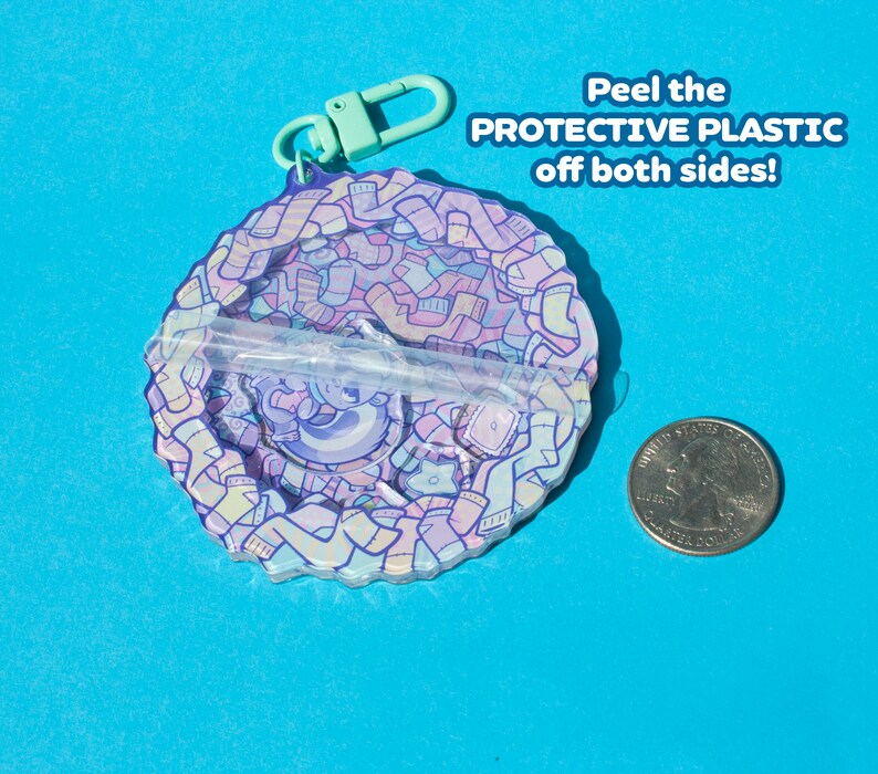 Socks the Skunk's Sock Pile Acrylic Shaker Keychain - Etsy