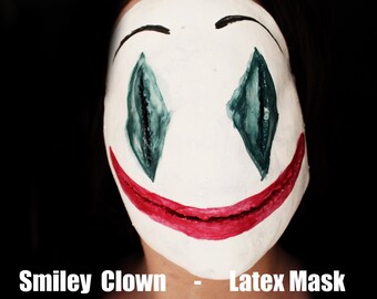 Smiley Horror Mask - Etsy