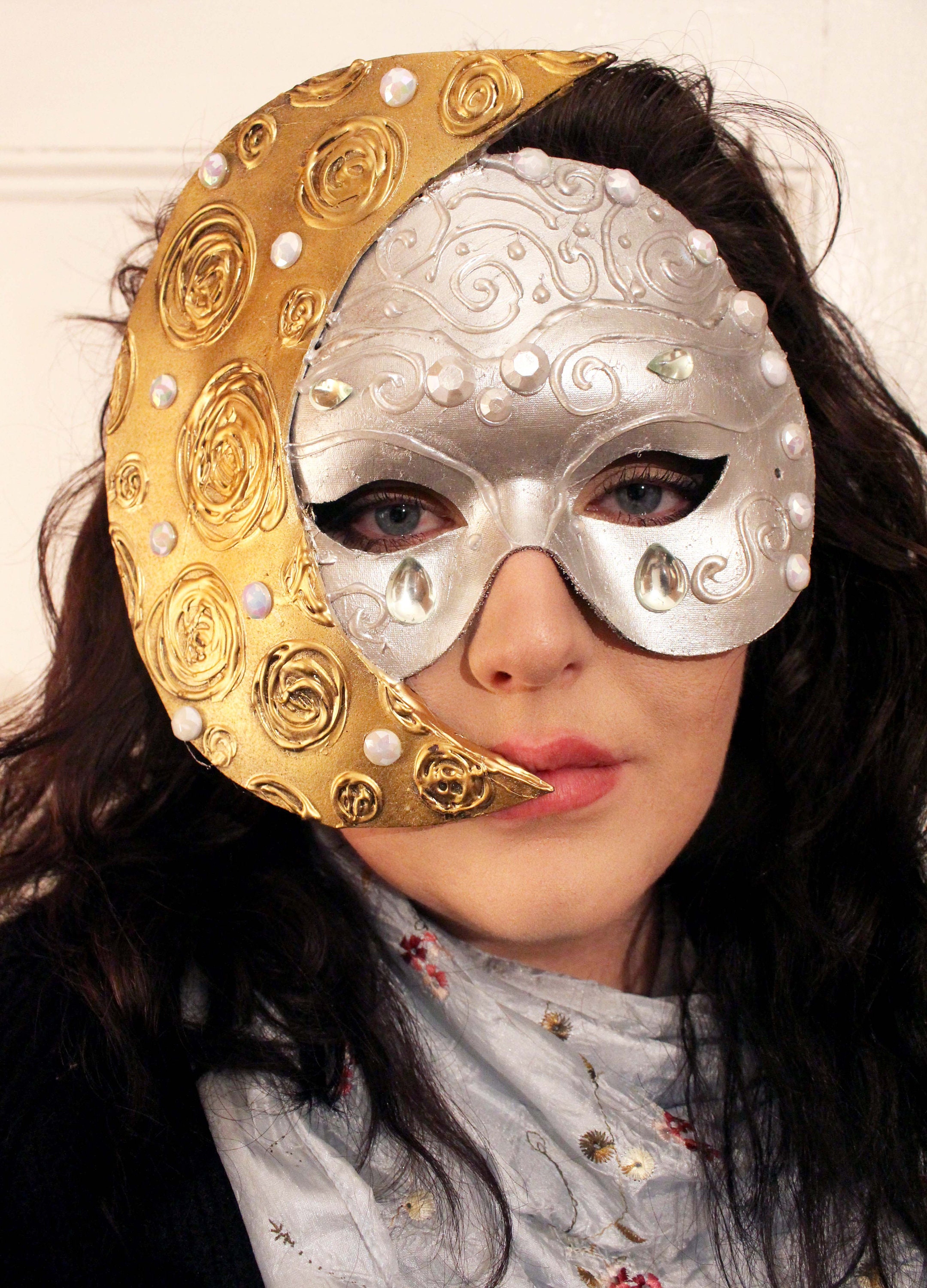Moon Masquerade Mask | Etsy