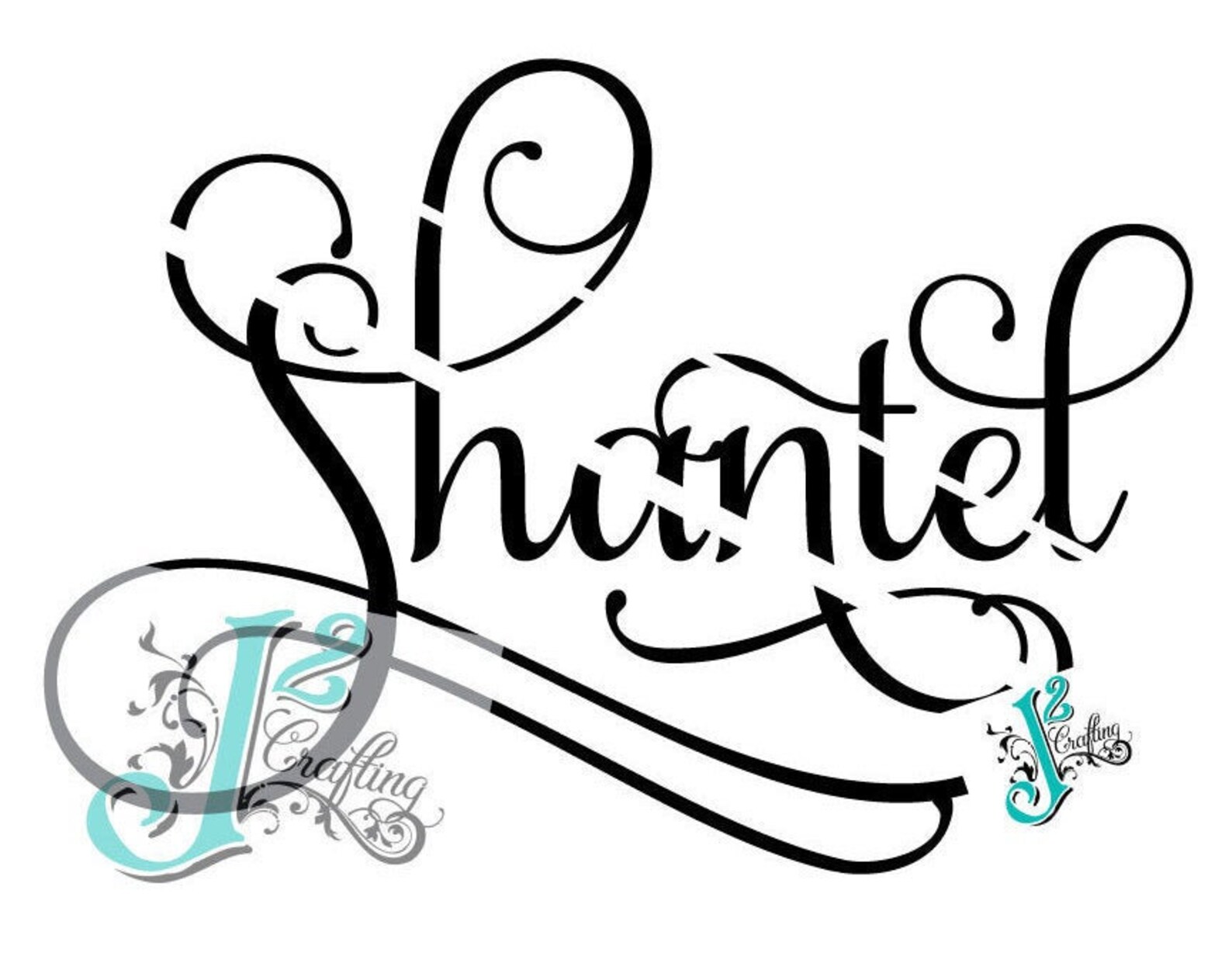 Shantel - SVG / EPS / PNG - Cut File - Etsy