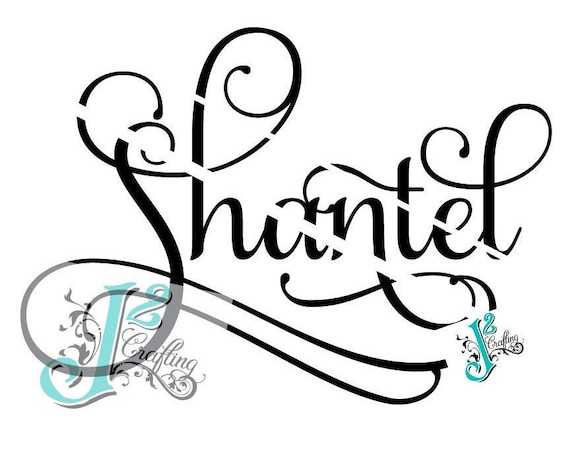 Shantel SVG / EPS / PNG Cut File - Etsy