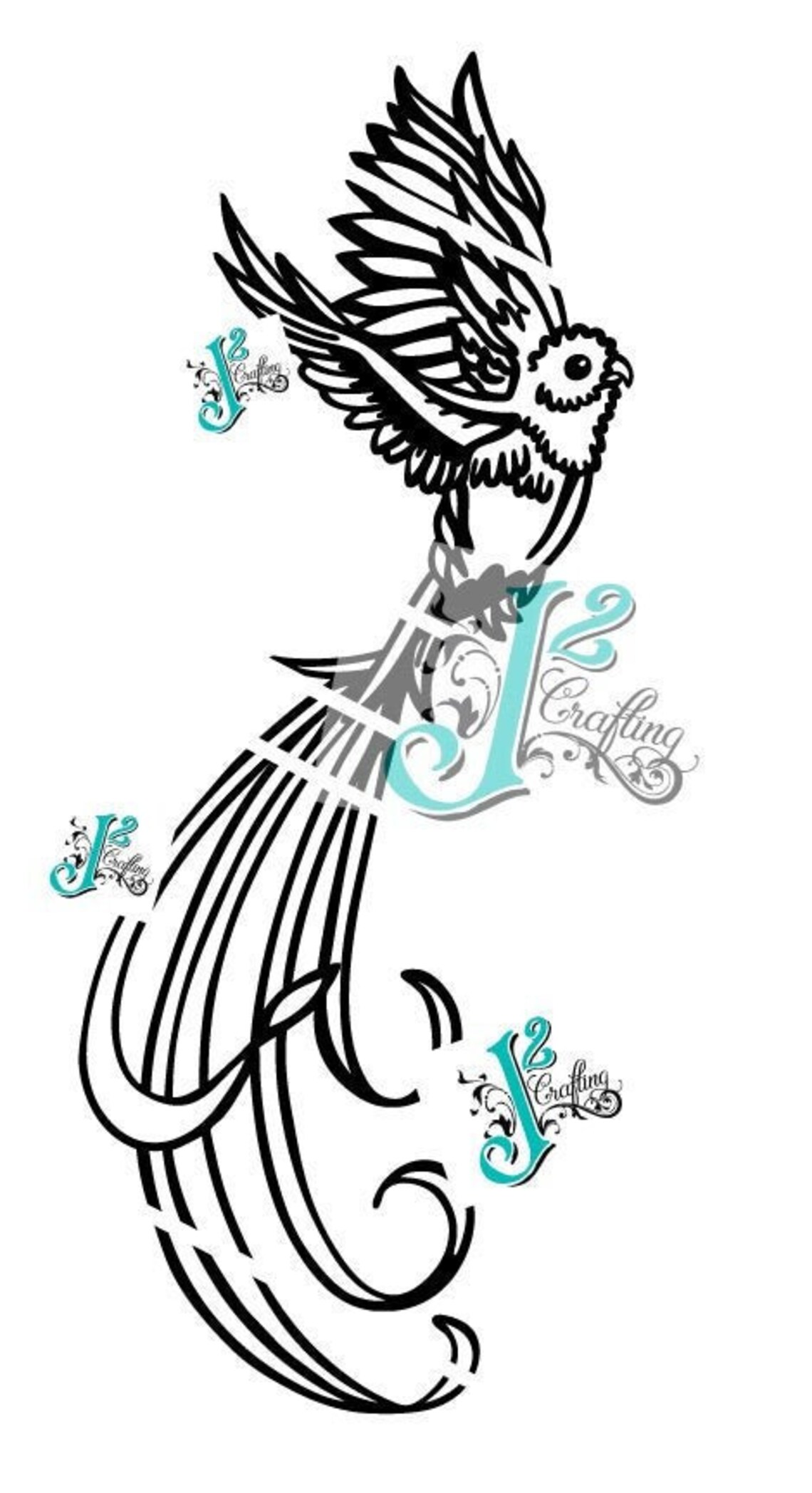 Quetzal 3 - SVG / EPS / PNG - Cut File - Etsy