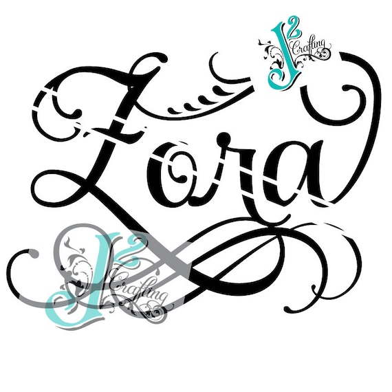 Zora SVG / EPS / PNG Cut File - Etsy Israel