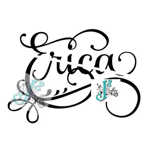 Erica 2 SVG / EPS / PNG Cut File | Etsy Canada