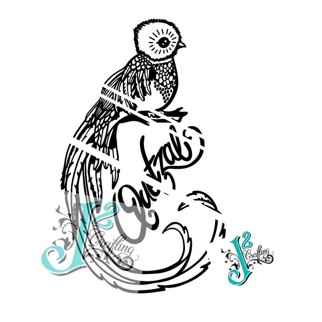 Quetzal - SVG / EPS / PNG - Cut File - Etsy