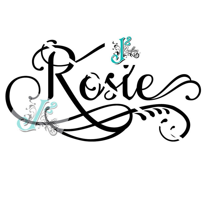 Rosie - SVG / EPS / PNG - Cut File - Etsy