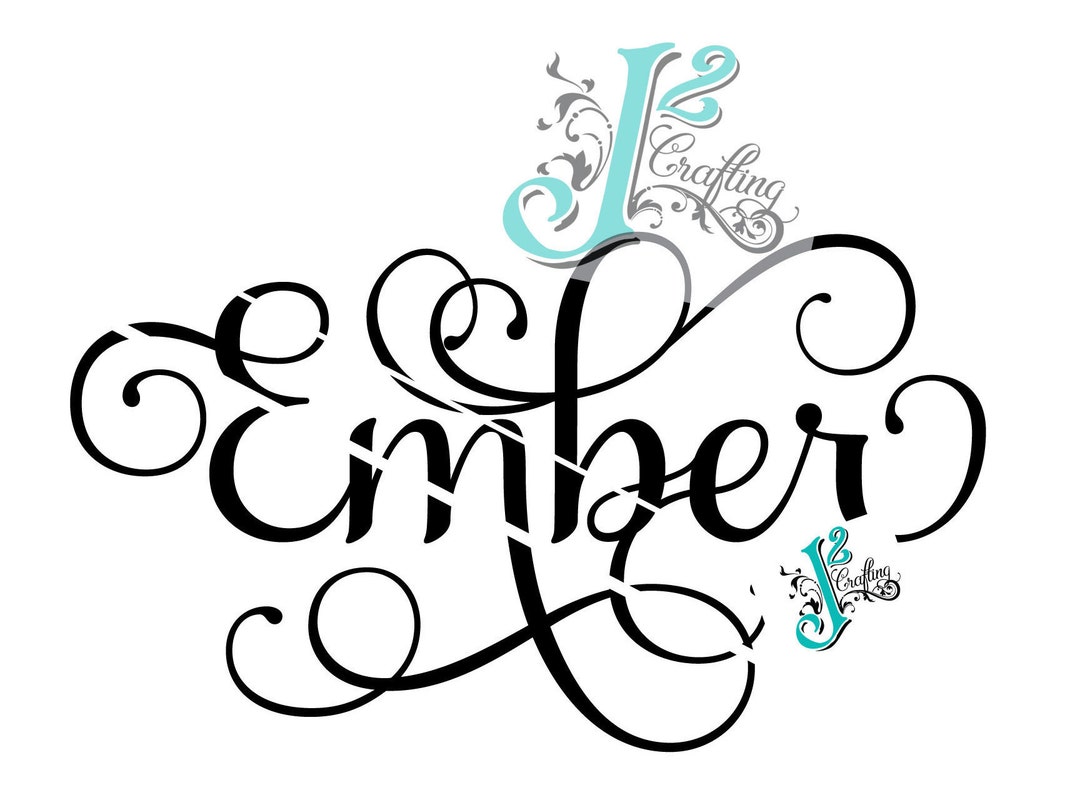 Ember - SVG / EPS / PNG - Cut File - Etsy