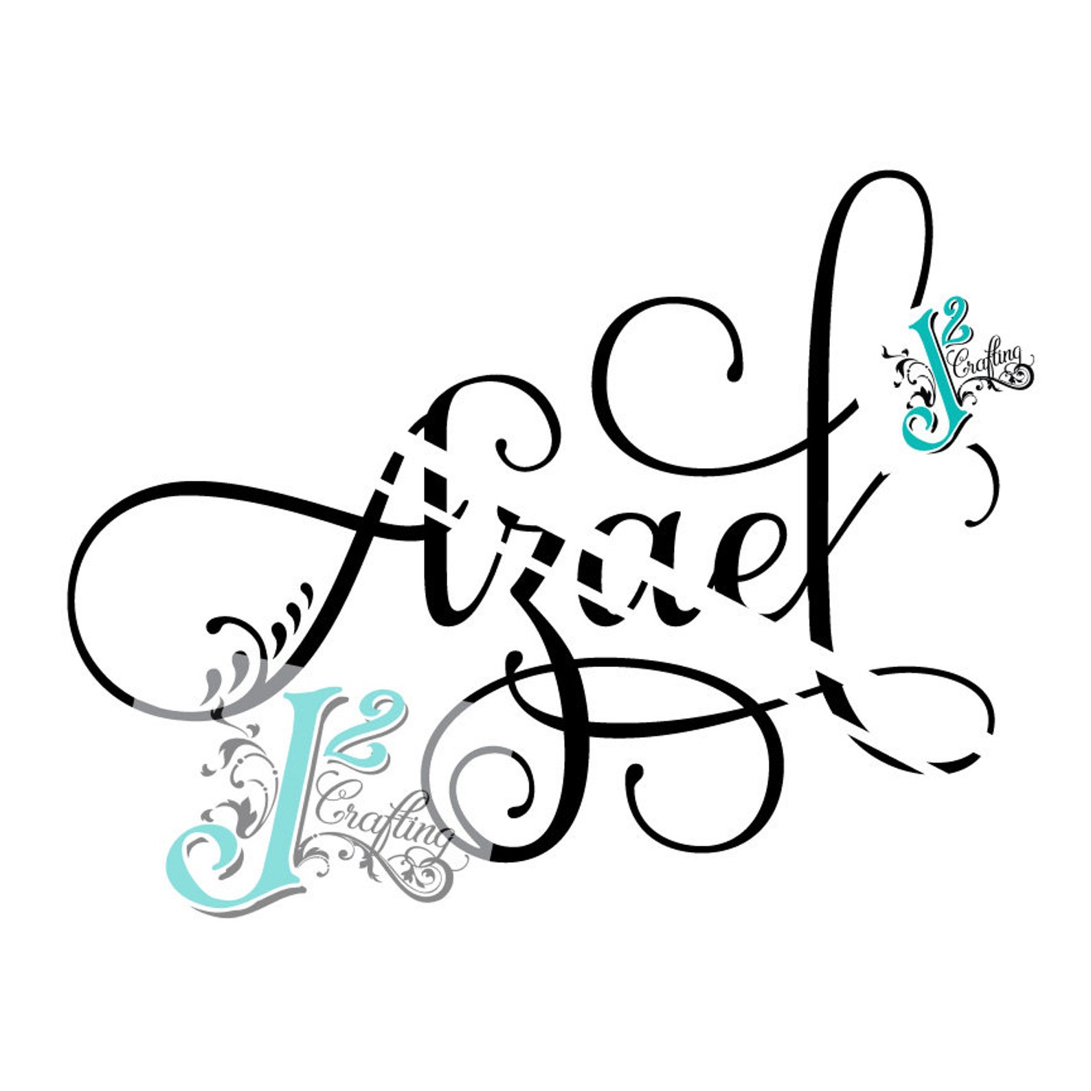 Azael SVG / EPS / PNG geschnittene Datei - Etsy.de