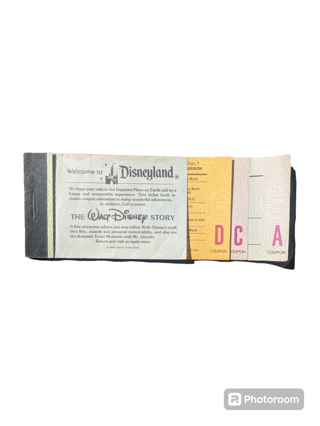 Disneyland Coupon Book From the 1970's Book 1 - Etsy